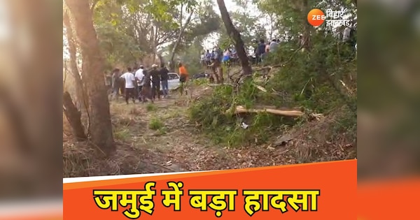 jamui road accident high speed car collided with a tree 3 died on spot ...