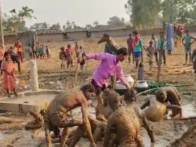 chhattisgarh unique tradition of surguja manjhi tribe welcomes baraatis ...