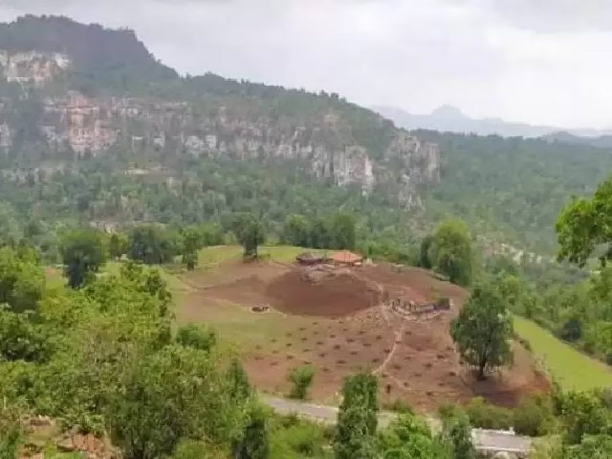 mp famous picnic place ghogra tamia waterfall location of patalkot in ...