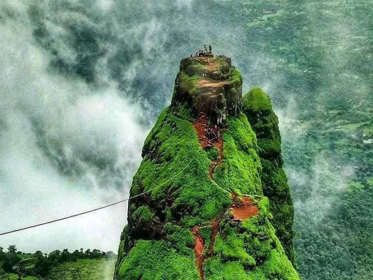 Best 5 place to visit panvel Prabalgad Fort and Adai Waterfall | Panvel ...
