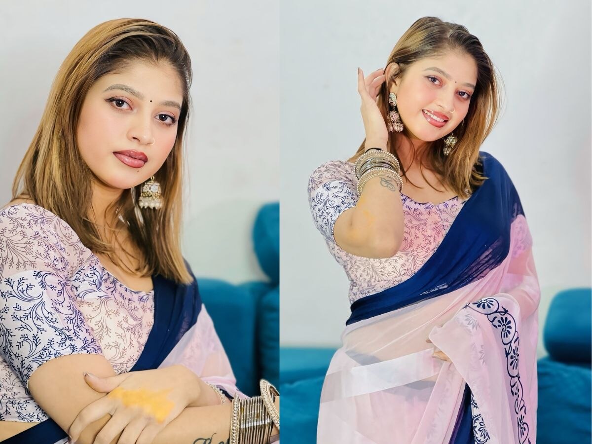 Komal Singh Latest Bold Photoshoot Of Bhojpuri Actress in Saree Photo ...