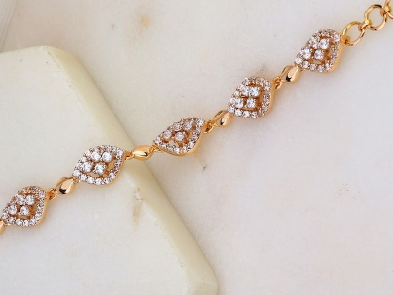 trending gold bracelet designs latest bracelet designs for women ...