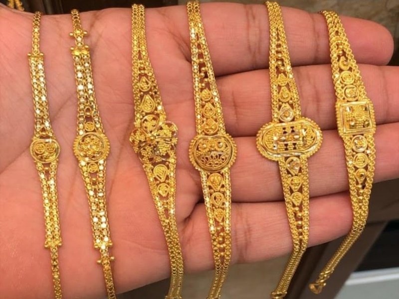 trending gold bracelet designs latest bracelet designs for women ...