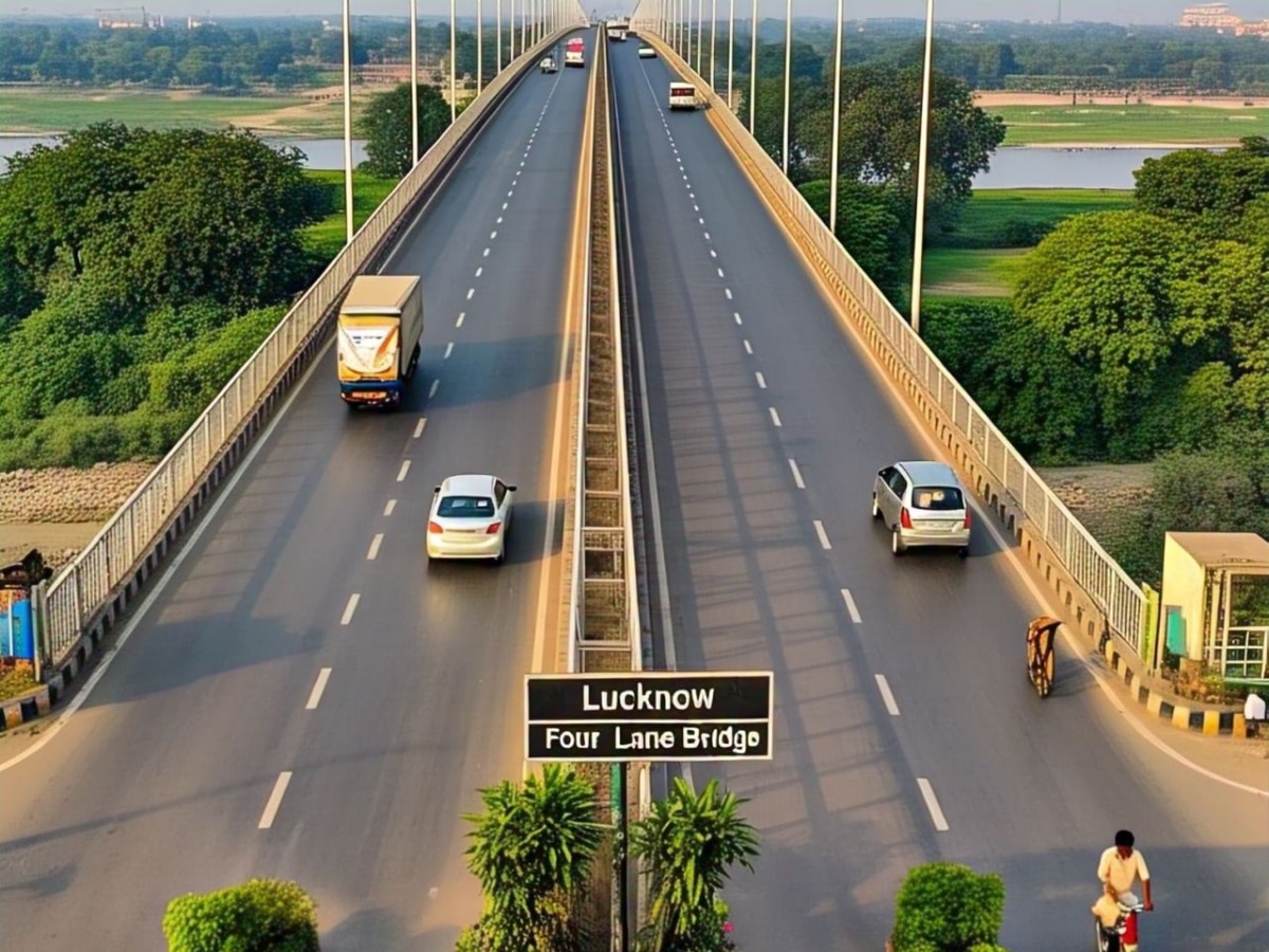 new fourlane bridge will be built in Lucknow traffic jams will end in ...