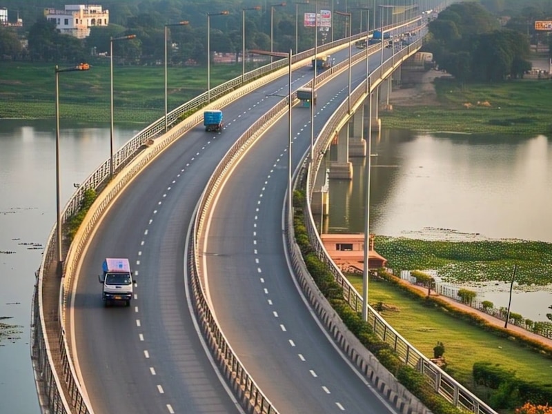 new fourlane bridge will be built in Lucknow traffic jams will end in ...