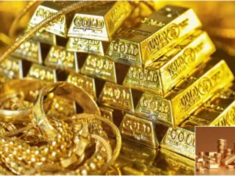 mp gold and silver prices again rises and became expensive 10 gram sone ...