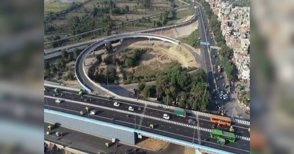 jungle kaudiya six lane flyover's three lane opens eases traffic to ...