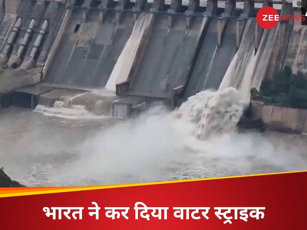 india pakistan war Latest visuals from Reasi Salal Dam built on Chenab ...