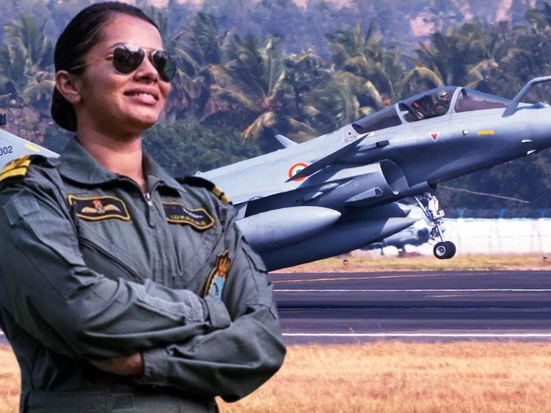 rafale pilot shivangi singh first female pilot to fly rafale Indian air ...