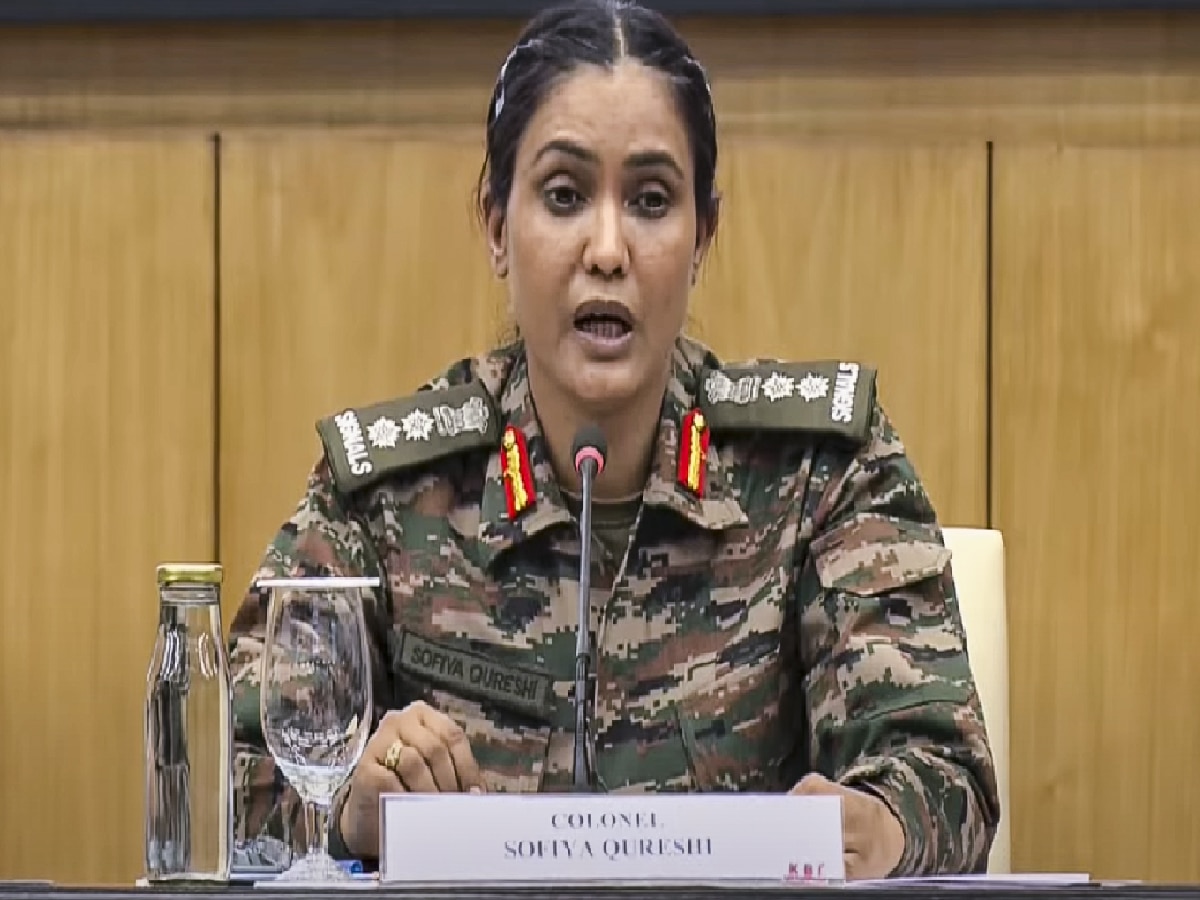 colonel sophia qureshi journey pictures from childhood to becoming an ...