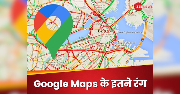 What is the meaning of different colors on Google Maps know ...