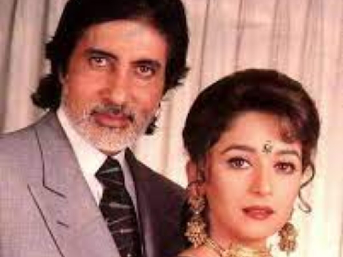 Madhuri Dixit Rejected Adult Scene With Amitabh Madhuri Shanakht Film ...