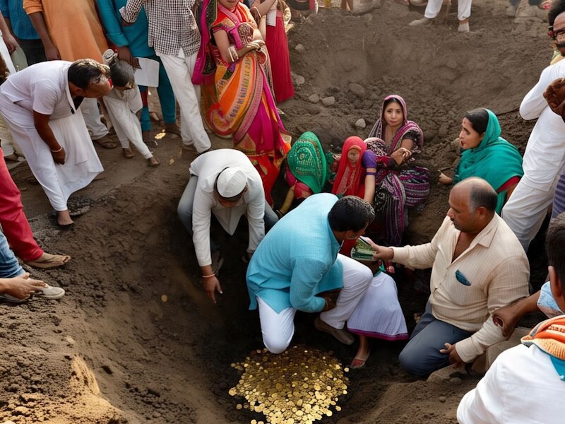 british era ancient coins discovered in kaushambi during excavation of ...