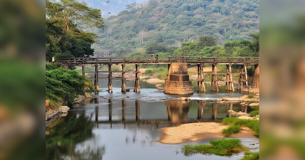 Do you know in which District of Uttar Pradesh 500 year old bridge ...