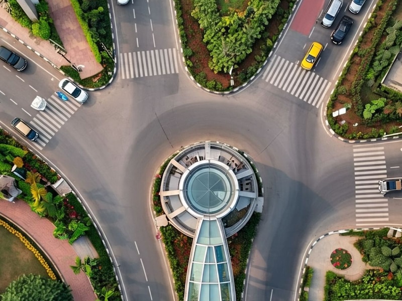 Noida Authority decided to build circular skywalk at Sector 62 Model ...