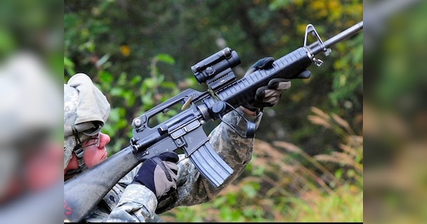 M16 USA one of the best assault rifles in world check fire power with ...