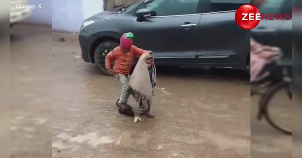 elder brother saving little sister with dog cutest jodi on internet ...