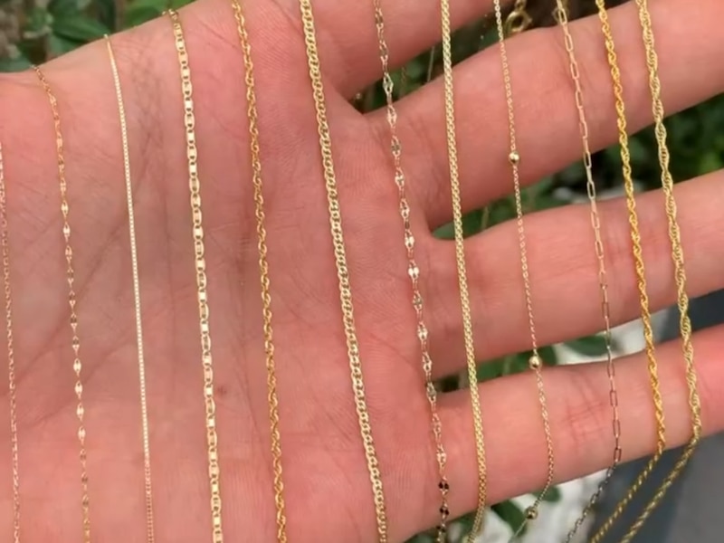 latest gold jewellery designs in 4 to 5 gram gold trending gold ...