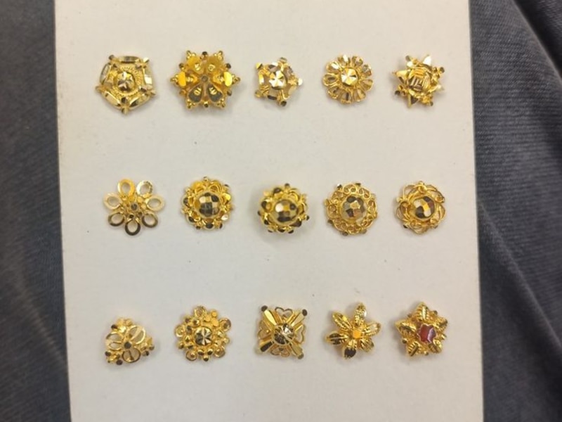 latest gold jewellery designs in 4 to 5 gram gold trending gold ...