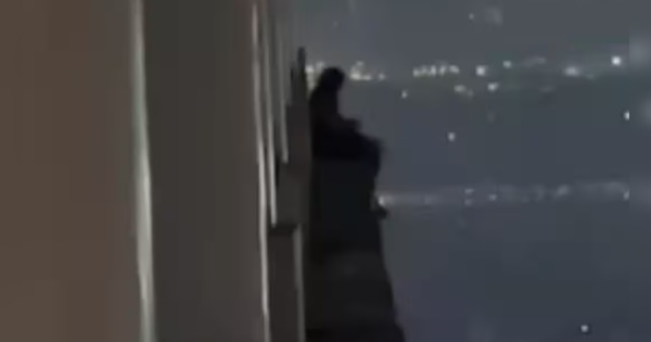 greater noida west young man sat on 25th floor balcony of high rise ...