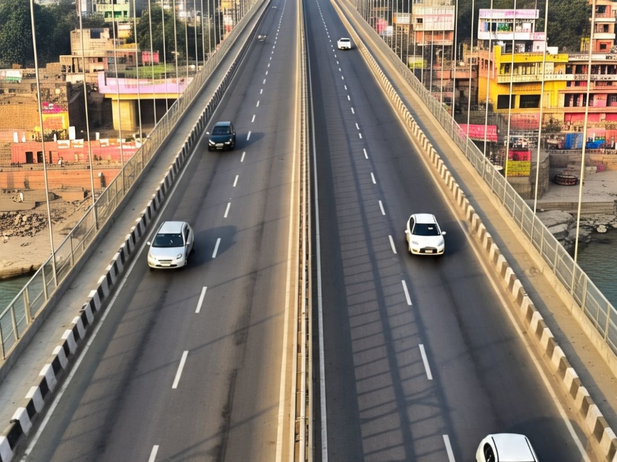 Varanasi Ring Road opened new Ganga bridge One lane connecting Ghazipur ...