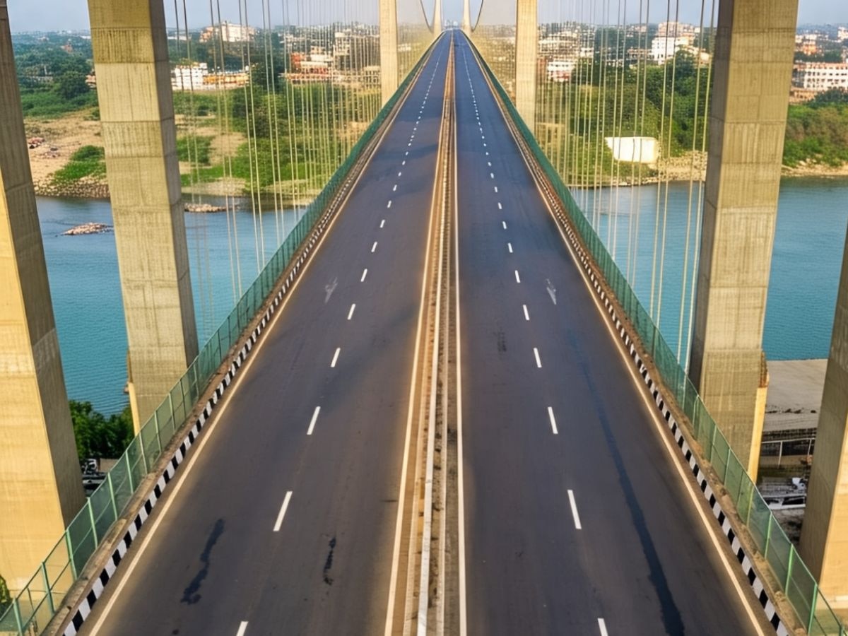 Varanasi Ring Road opened new Ganga bridge One lane connecting Ghazipur ...