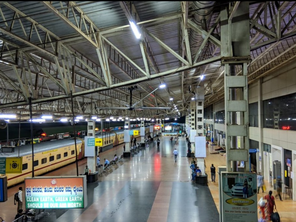 world longest railway platform hubballi junction platform karnataka ...