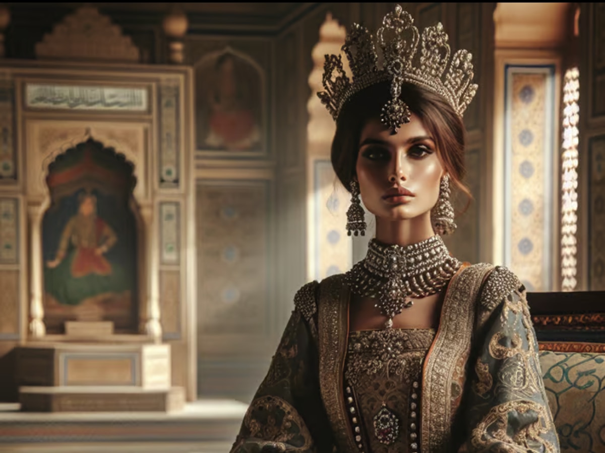 Akbar first marriage with cousin Ruqaiya Begum who played an important ...