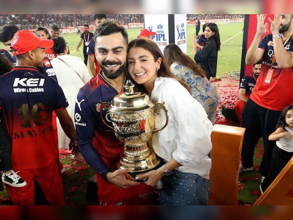 RCB Team Celebration Photos After Wins Maiden IPL Trophy in 18 Years ...