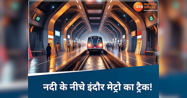 metro will run under river in indore tunnel will be made 16 meters deep ...