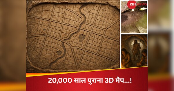 20 thousand years old world oldest 3d map found by scientists in France ...