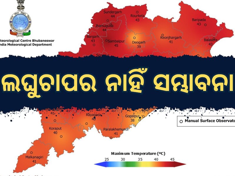 Odisha Weather Report: ମୌସୁମୀ ଉଭାନ || Odisha Weather Report Heat wave ...