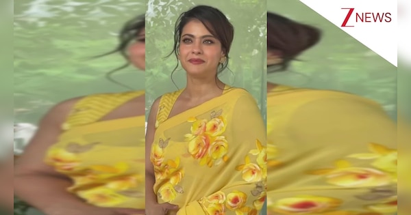 DDLJ Simran Kajol looked stunning in yellow floral print saree fans ...