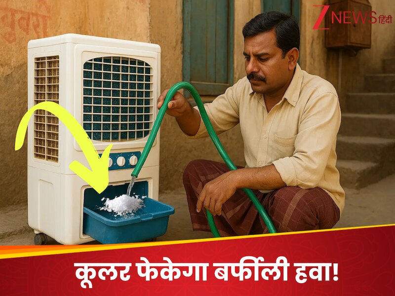 cooler cooling hacks add 5 rupees salt in cooler water for ac like ...