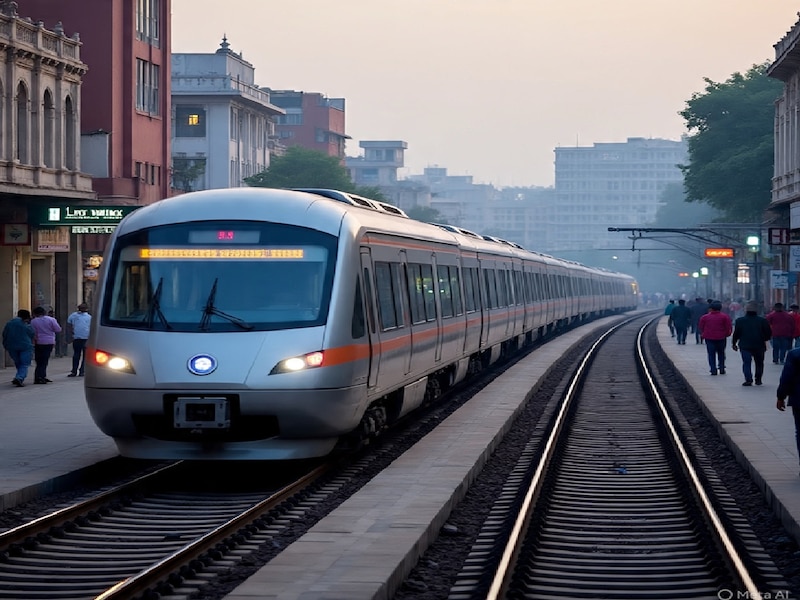 metro will run soon in Aligarh Airport to Khereshwar Dham taalanagri me ...