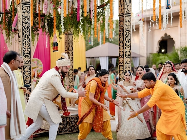 clash broke out between baratis and gharatis over shortage of food ...