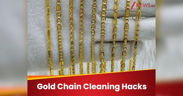gold jewellery cleaning hacks how to clean gold chain at home | काले ...