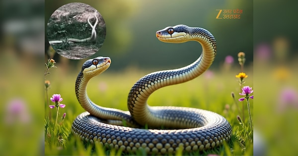 pair of snakes performed vigorous dance in field agra villager first ...