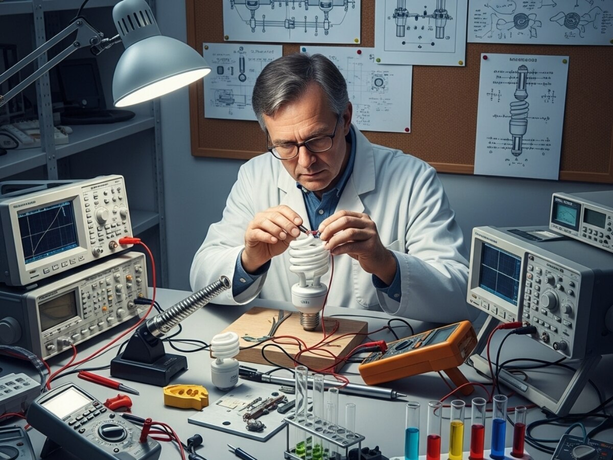 Edward Hammer invented CFL energy saving bulbs Know the facts and ...