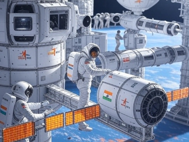 ISRO Bhartiya antriksh station may launch 2025 known indian space station budget weight 50 ...
