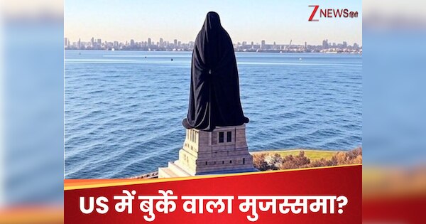 Statue of Liberty in Burqa Donald Trump Supporters Shares AI Generated ...