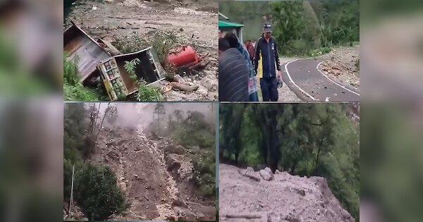 uttarkashi cloud burst in barkot tehsil heavy damage due to cloudburst ...
