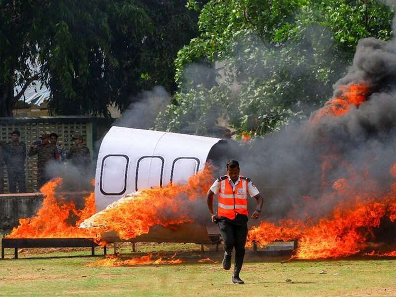 air india plane crash chennai airport mock drill 300 engaged for ...