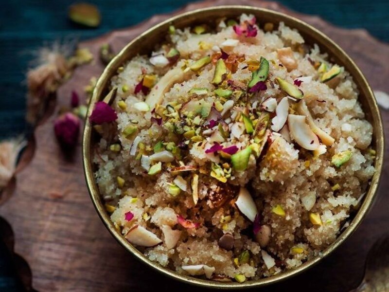 how to make suji ragi halwa recipe at home sweet Indian dishes | पहली ...