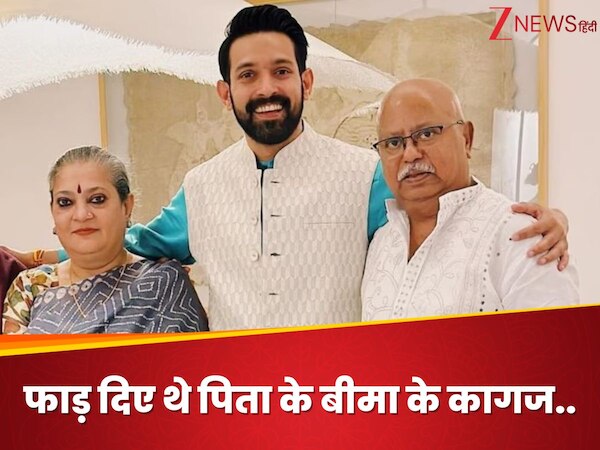 38 Years Old 12th Fail Actor Vikrant Massey Tore His Father Insurance ...