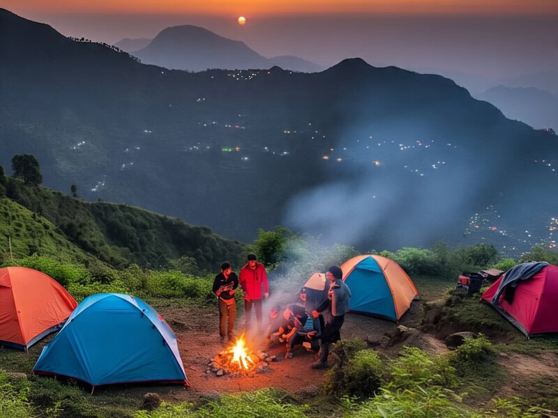 rimbik hill station beautiful view darjeeling west bengal tourist ...