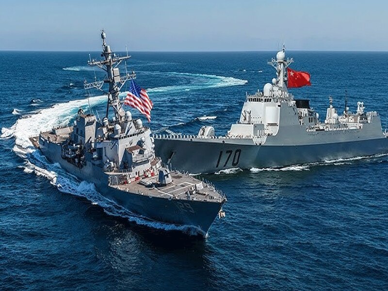 Indian Navy China Naval Indo Pacific maritime rivalry battelship naval ...