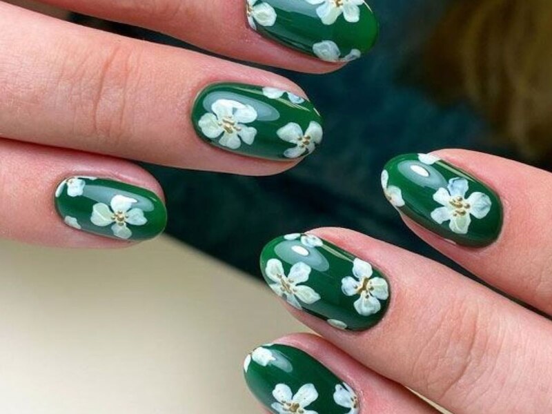 5 types of nail art are best on Hariyali Teej 2025 | हरियाली तीज में ...