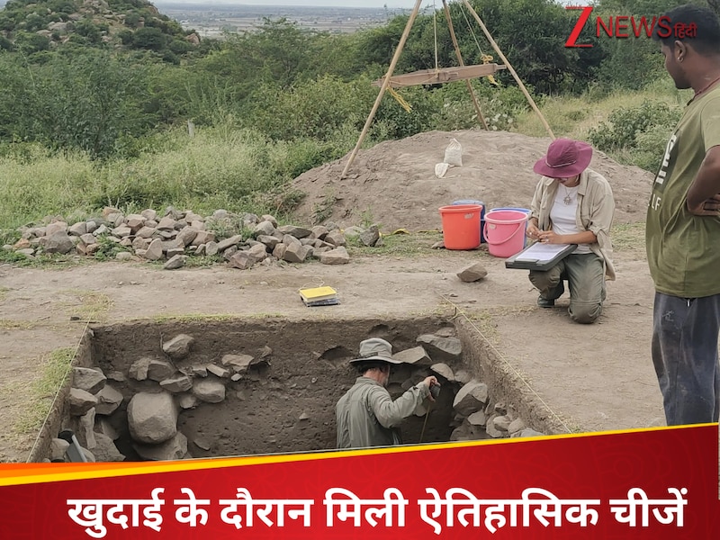 Karnataka News Historical things found during excavation in Maski after ...