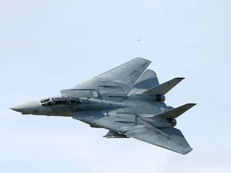 Lethal Fighter jet F-14 Tomcat can fold wings in mid-air like ...